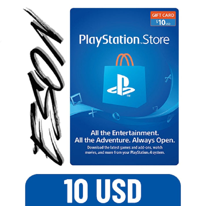 Buy PSN PLAYSTATION NETWORK 10USD - DIGITAL CODE | Esonshopph